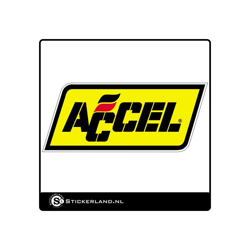 Accel Oldskool retrosticker