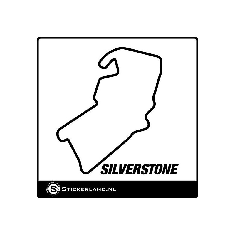 Circuit sticker Silverstone