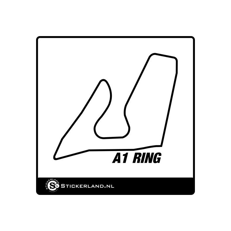 Circuit sticker A1 Ring