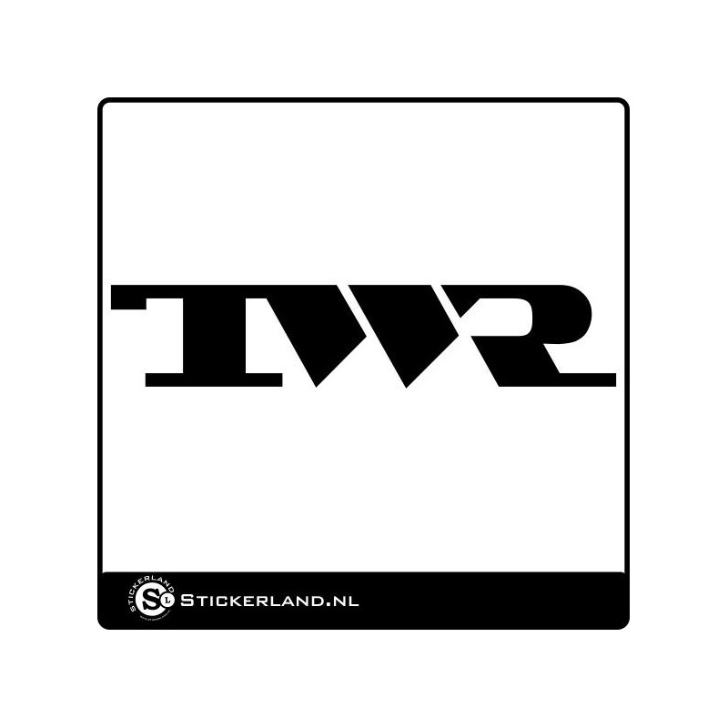 Twr Logo TWR Circular Self Adhesive Car Badge 15mm, 25mm, Or 39mm