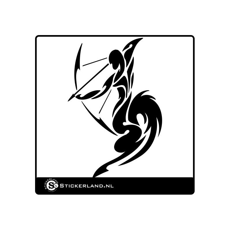Tribale Boogschutter Symbool