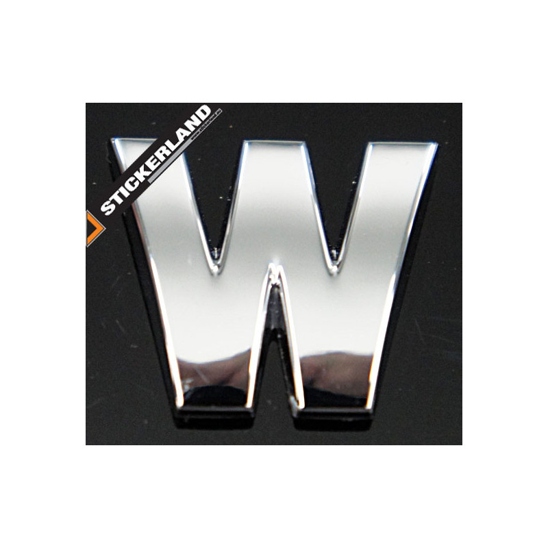 3D Chromen Letters