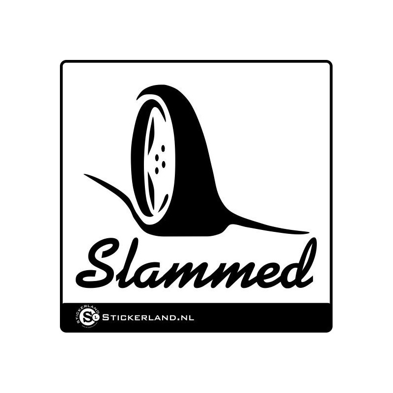 Slammed II sticker