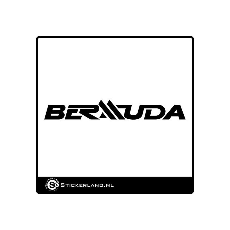 Bermuda sticker