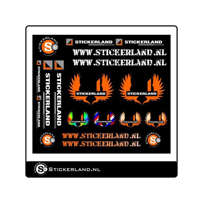 Stickerkit Stickerland (28x24cm)