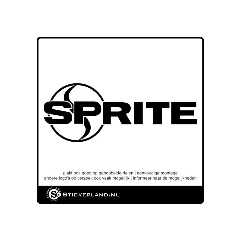 Sprite caravan en camper sticker