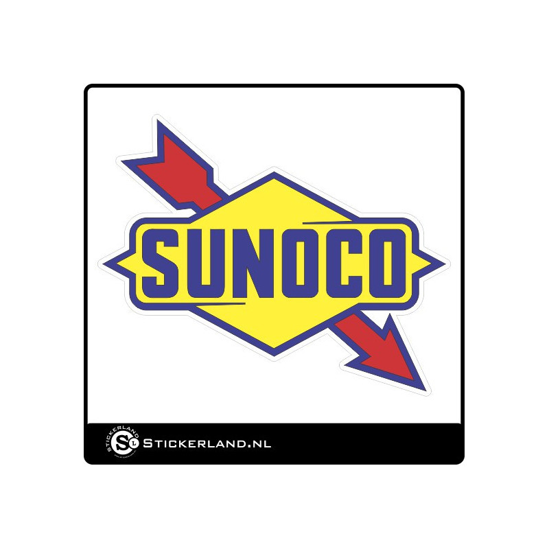 Sunoco Oldskool retrosticker