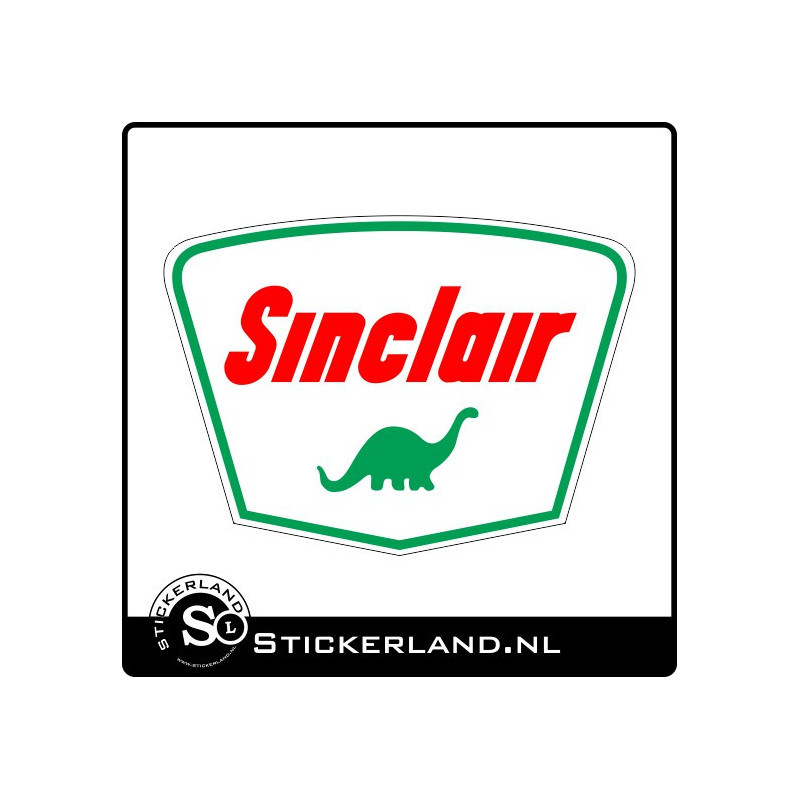 Sinclair Dino Oldskool retrosticker