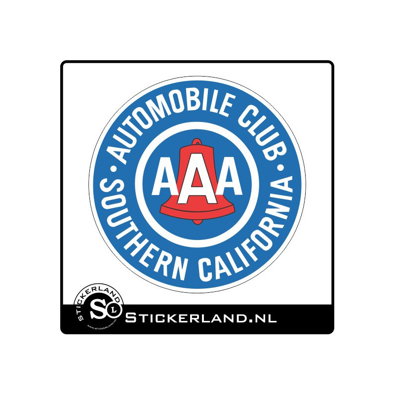 AAA Club Oldskool retro sticker