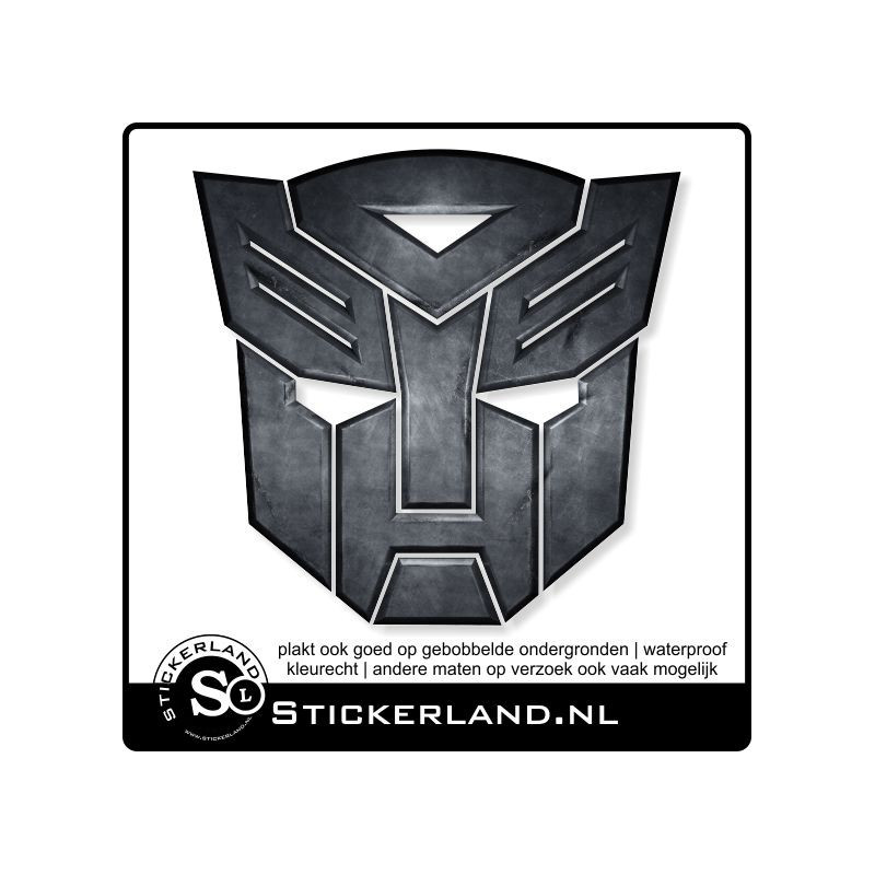 Transformers Autobot Fullcolor sticker 02