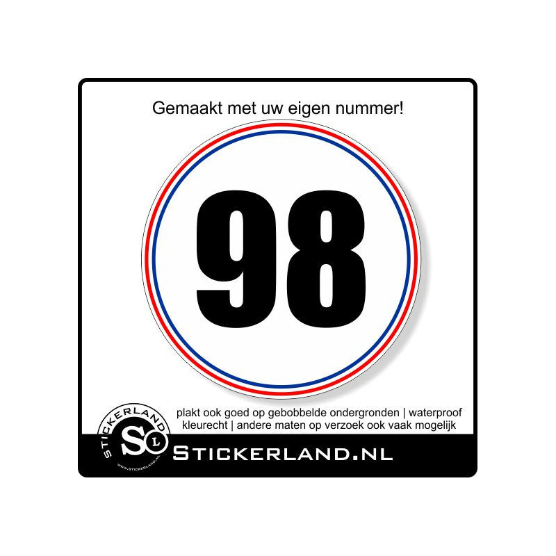 Racing stickers