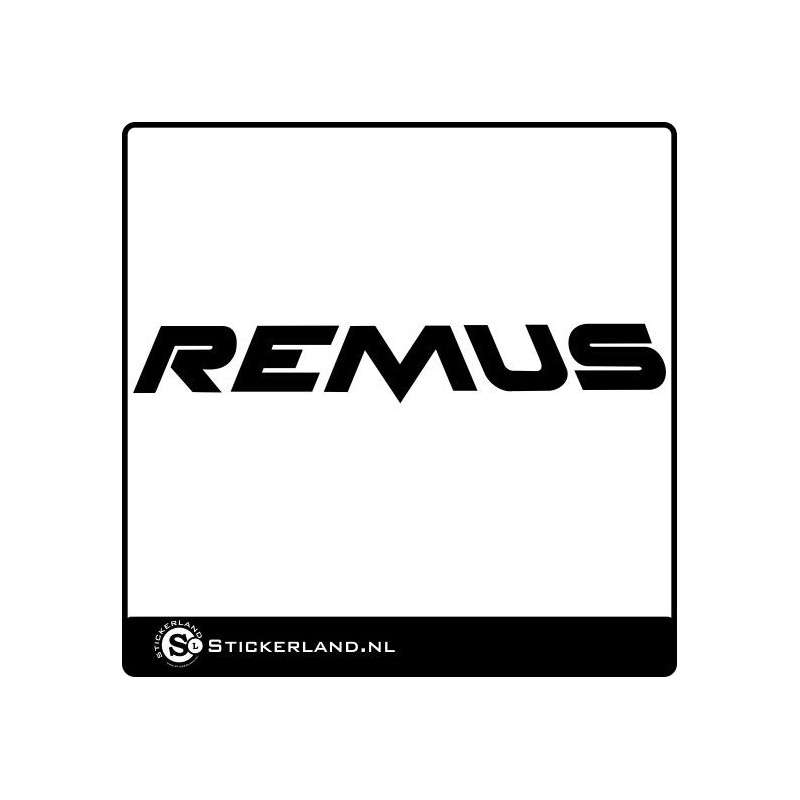 Remus logo sticker
