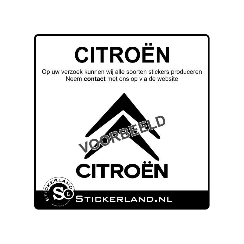 Citroen stickers