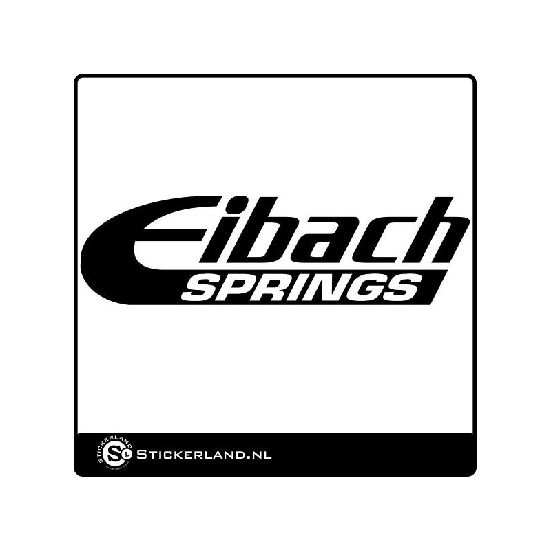 Eibach logo sticker