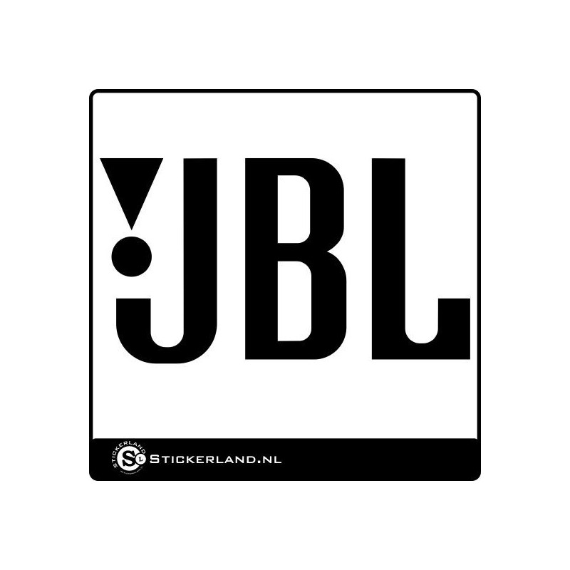 JBL logo sticker