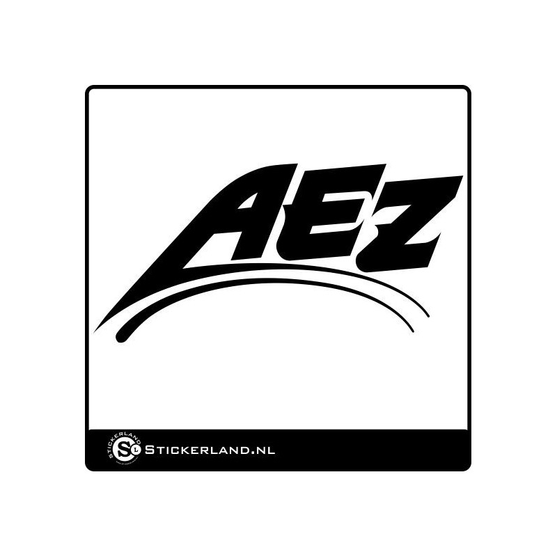 AEZ logo sticker