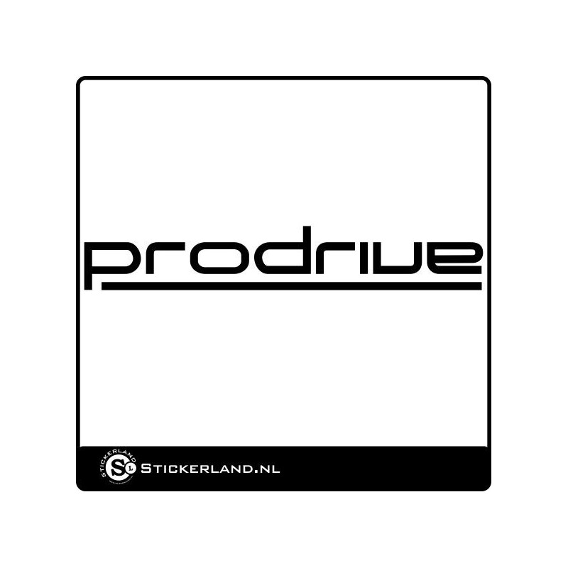 Prodrive logo sticker