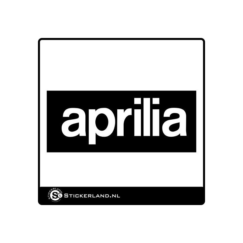 Aprilia logo sticker