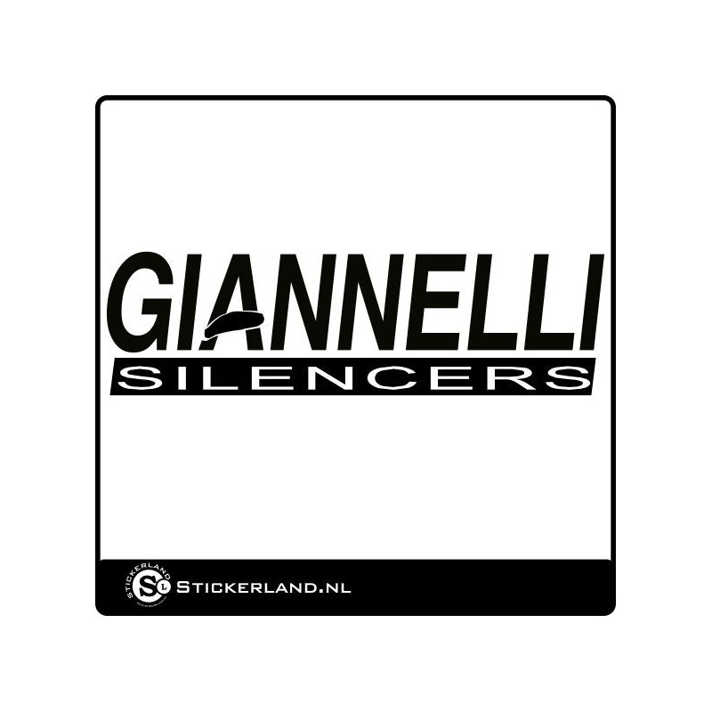 Giannelli logo sticker
