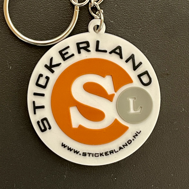 3D sleutelhanger van Stickerland