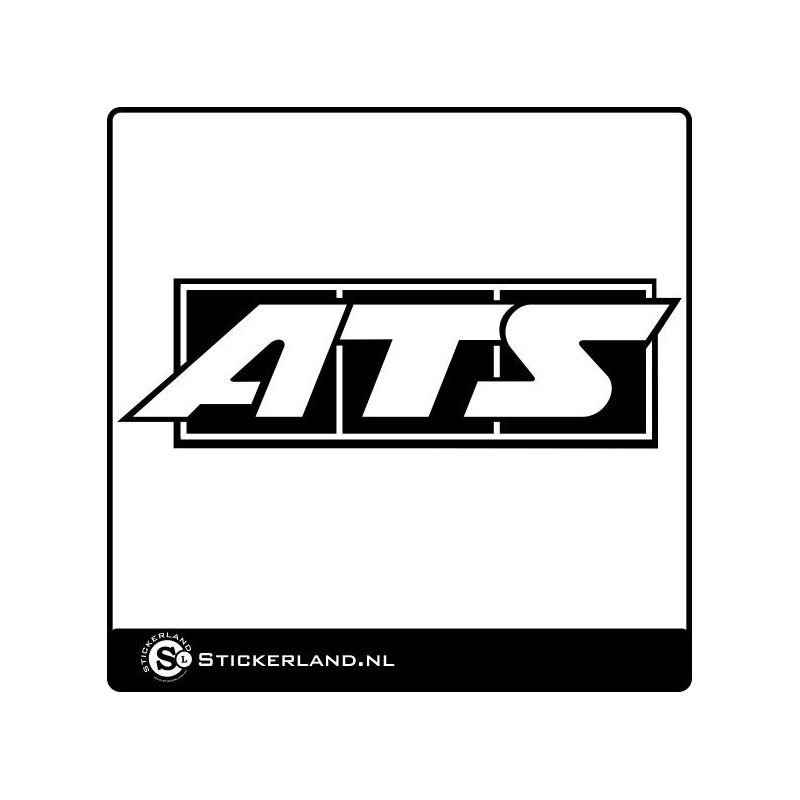 ATS Wheels logo sticker