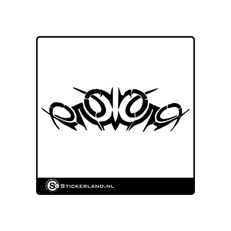 Tribal sticker 10