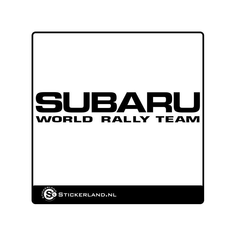 Subaru World Rally Team XXL (ca.59x11cm)