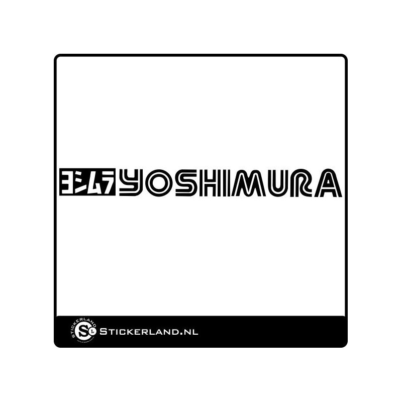 Yoshimura logo sticker