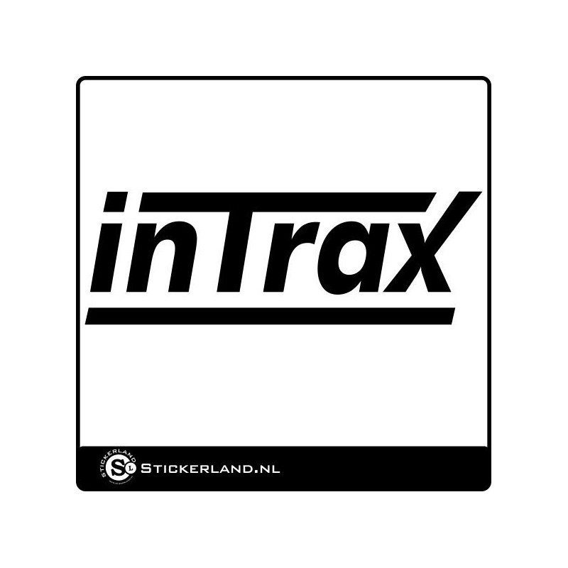 Intrax logo sticker
